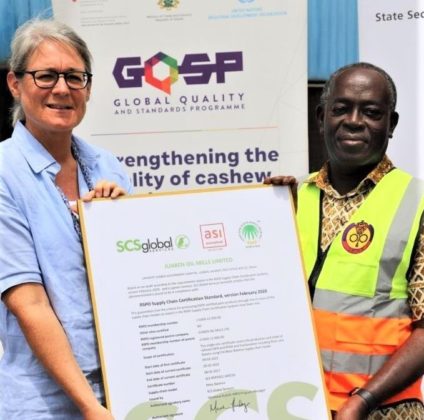 Juaben Oil Mills receives Roundtable for Sustainable Palm Oil ...