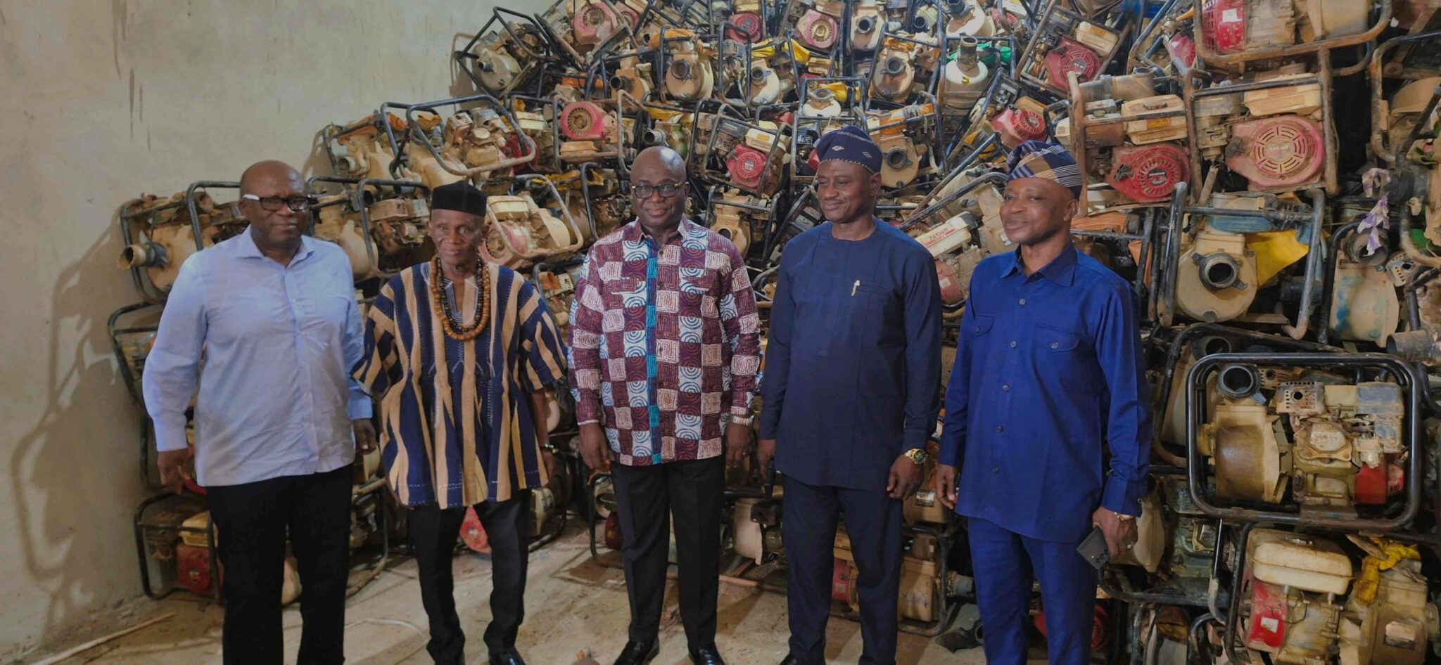 Gov't distributes 900 commandeered water pumping machines to 9 regions ...